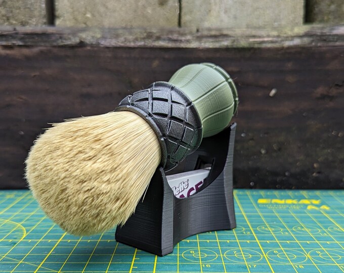 28mm 3D Printed Shave Brush - CAD Designed - Etsy