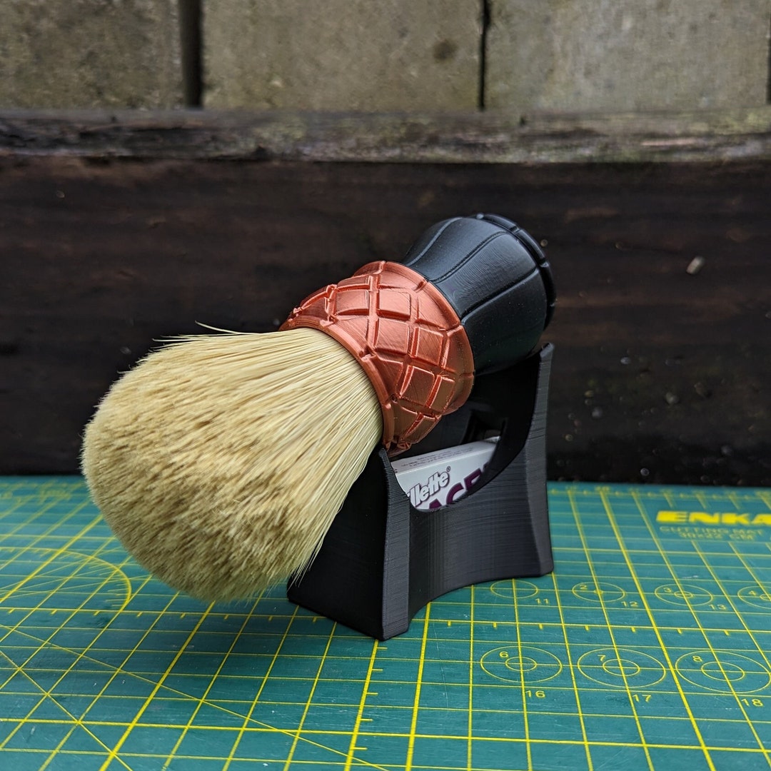 28mm 3D Printed Shave Brush - CAD Designed - Etsy
