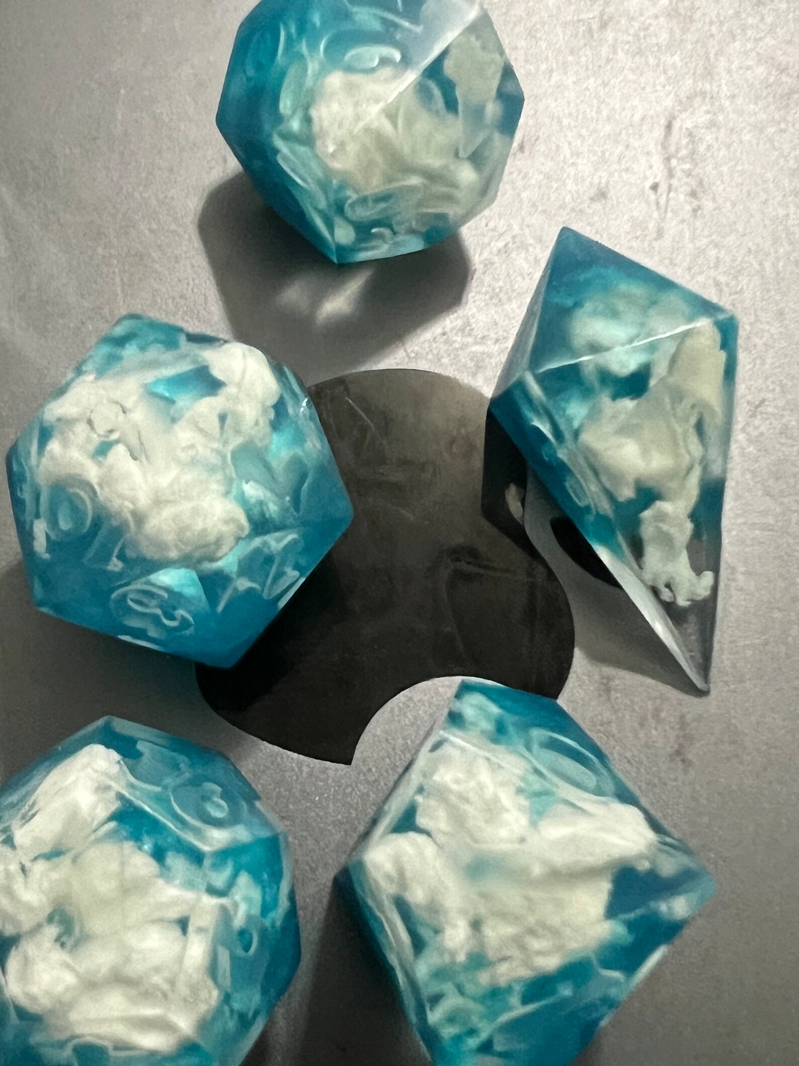 Cloud Dice Set - Etsy
