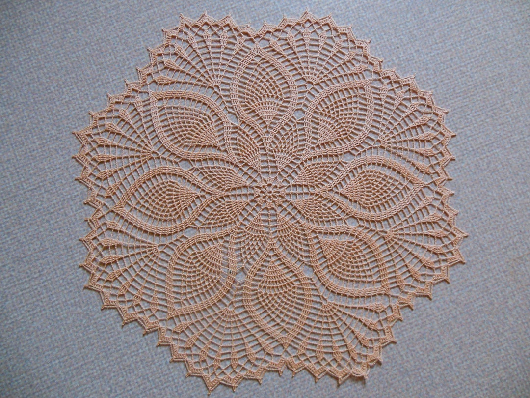 Crochet napperon - Etsy España