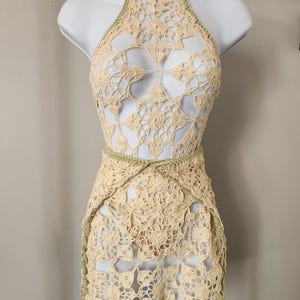 Vintage Upcycled Crochet 2-piece Set - Etsy
