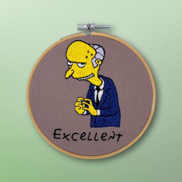 Mr Burns - Etsy