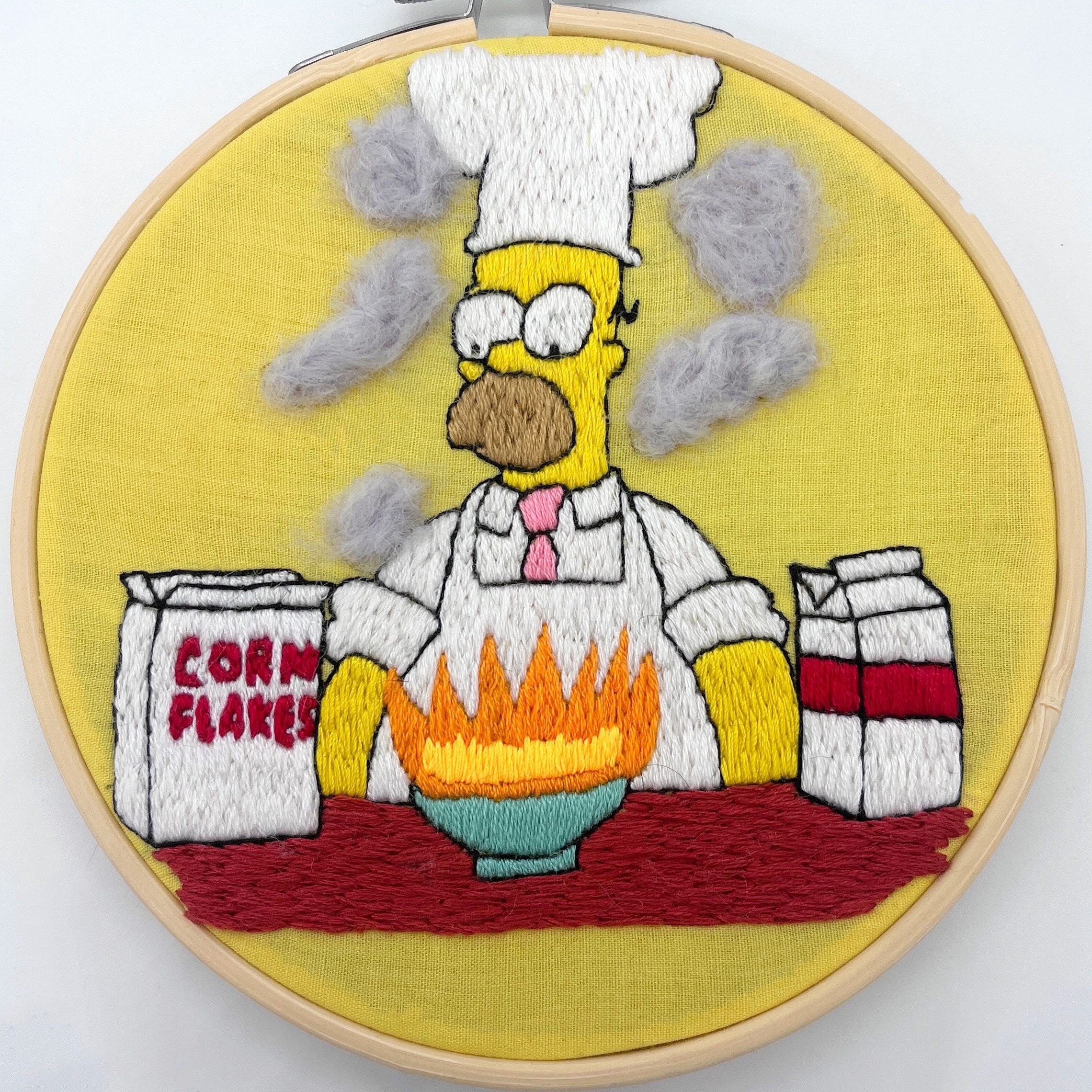 Simpsons fan Springfield Homer The Simpsons embroidery Homer Simpson ...