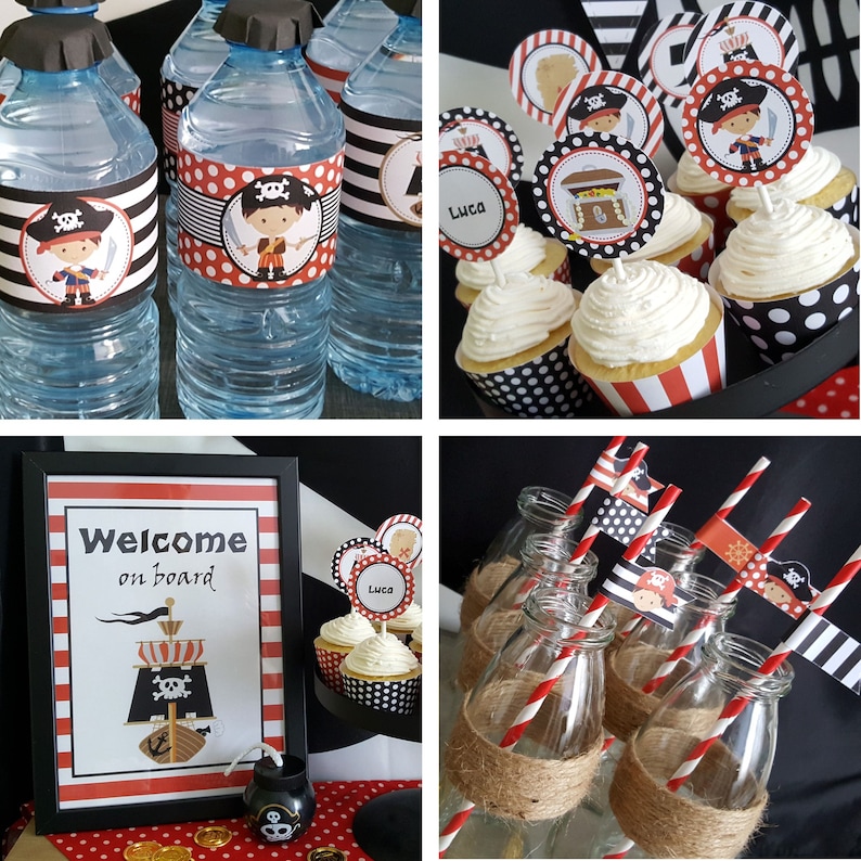 Pirate Party Pack, Pirates Birthday Party Decoration, Full Package ...