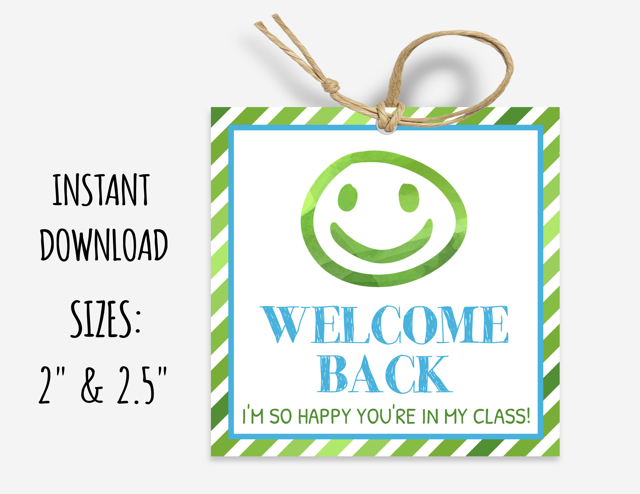 Welcome Back Smiley