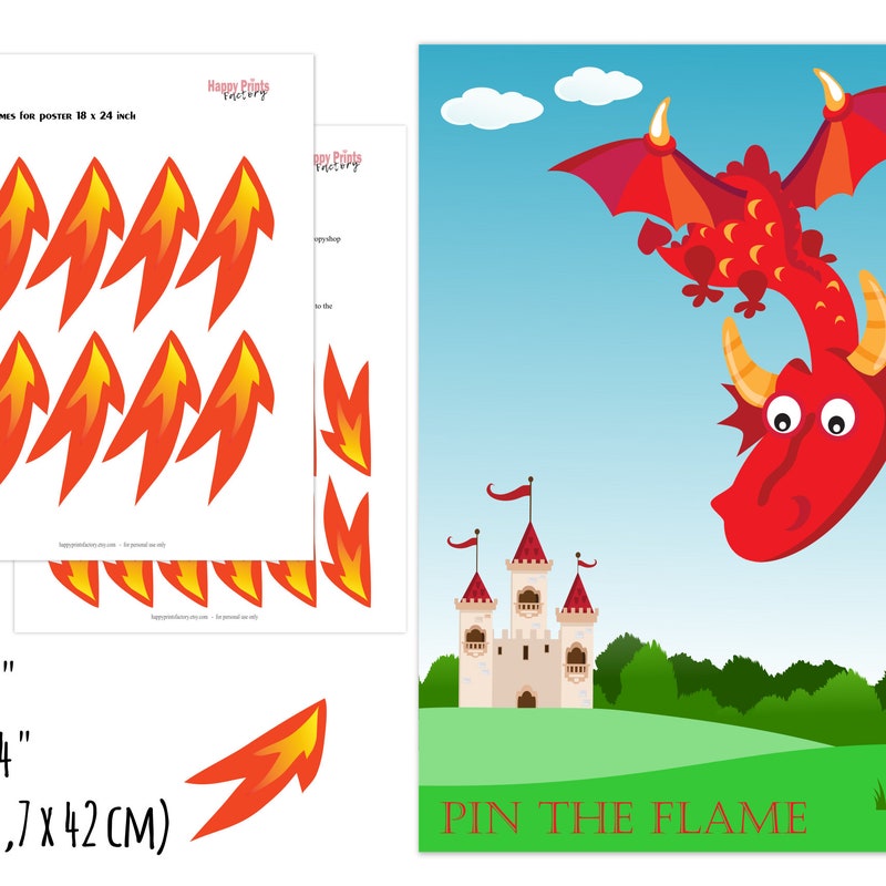 Dragons of Fire Pins - Etsy