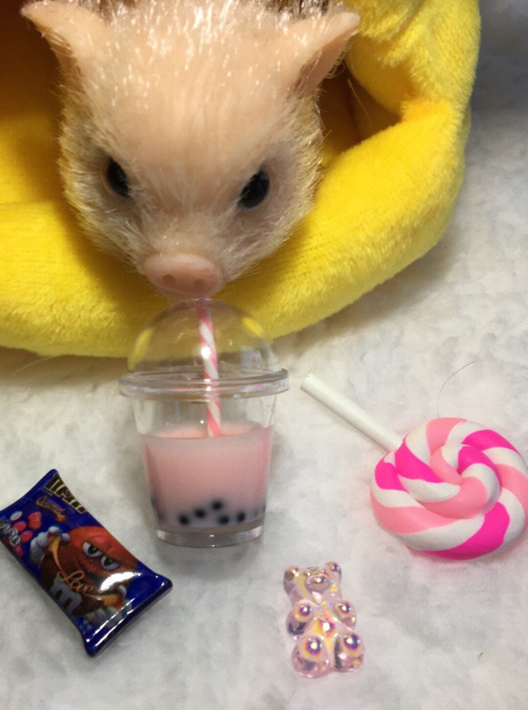 Micro Piglet Mini Silicone Teacup Piggy Pet Accessories - Etsy