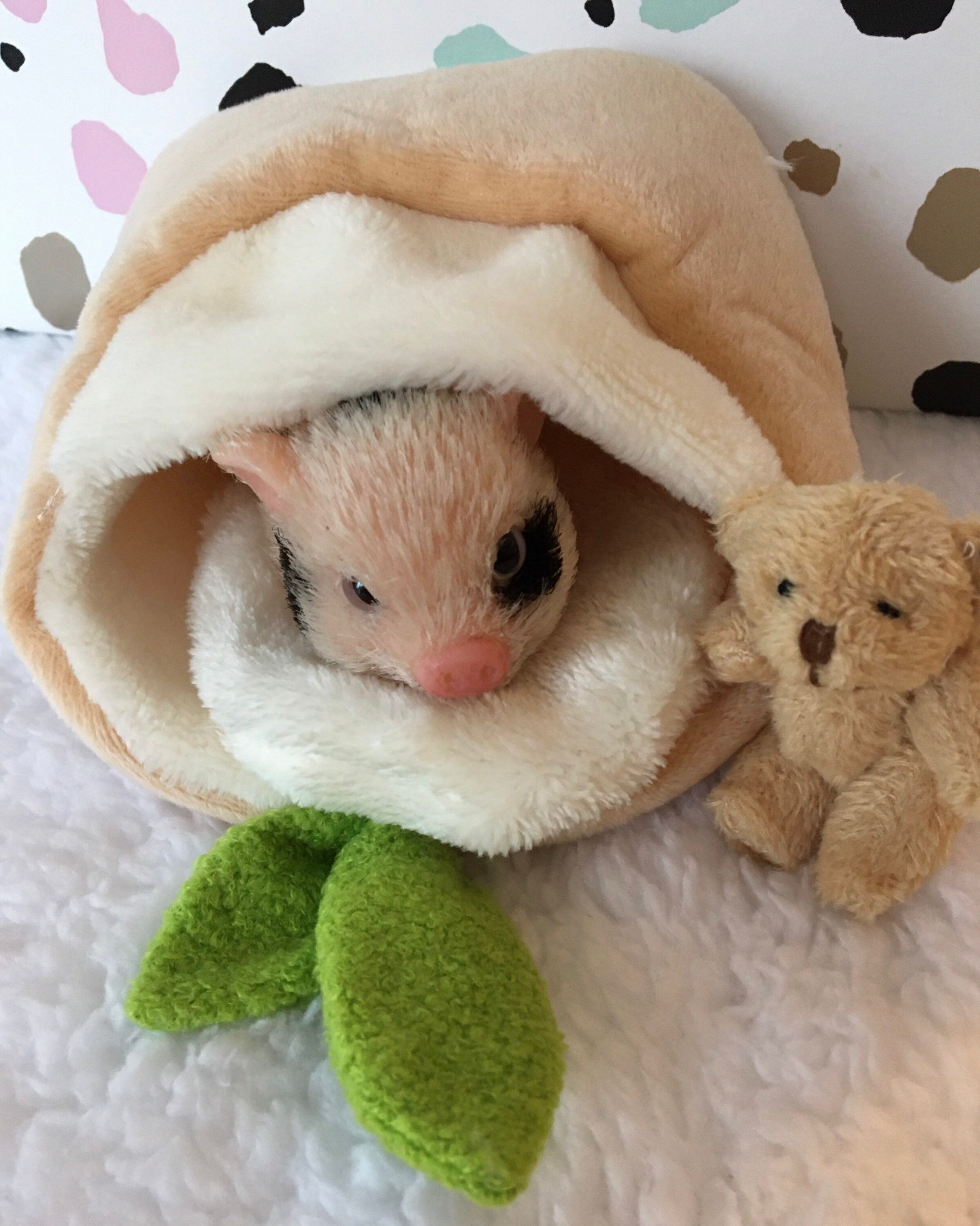 Micro Piglet Mini Silicone Teacup Piggy Pet Accessories Essentials Care ...