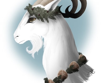 Yule goat | Etsy