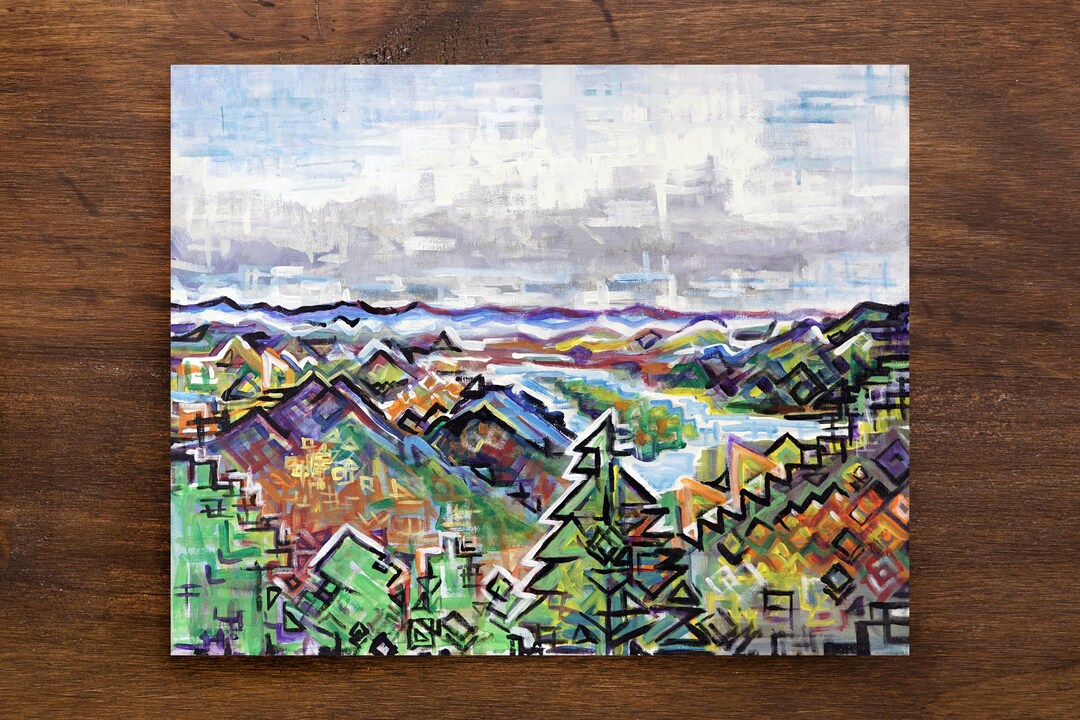 Adirondacks - Art Print - Etsy