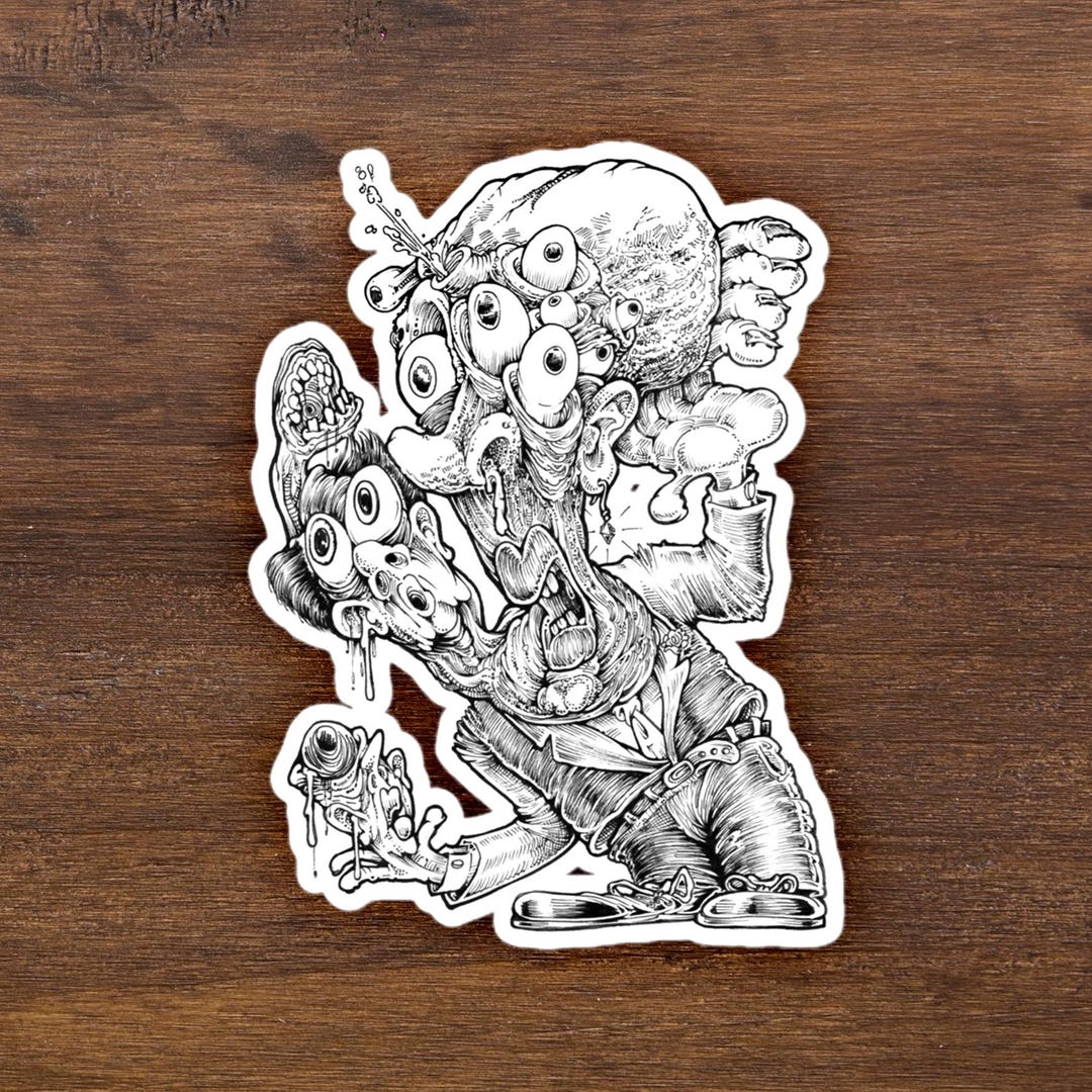 The Clothes Make the Man - Sticker - Etsy