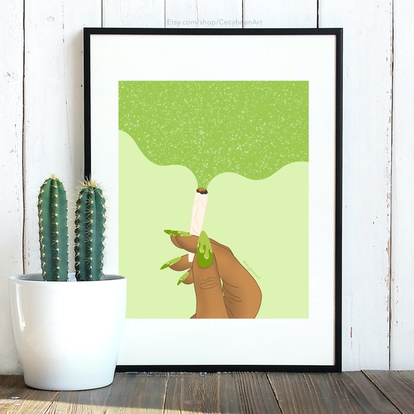 Weed Art - Etsy