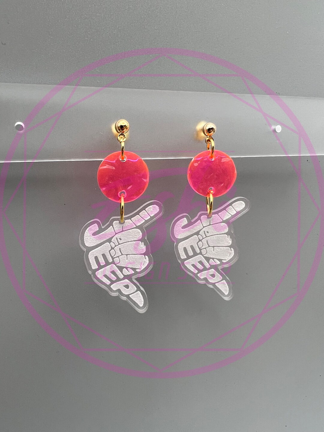 4X4 off Road Acrylic Earrings | Wave Earrings | Off-road Vehicle ...