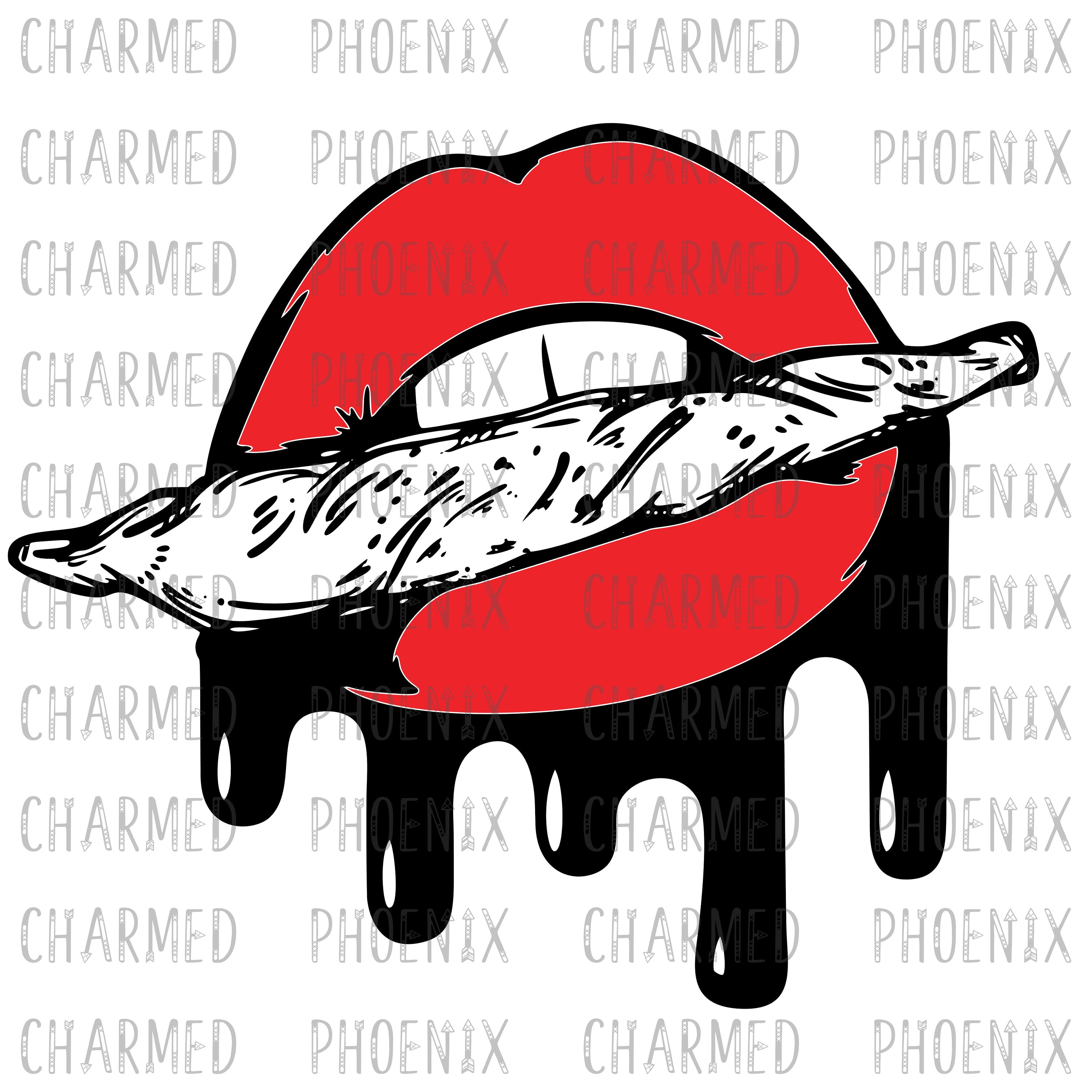 Svg-joint Lips-blunt-mary Jane-stoner-svg-png-sublimation-t Shirt ...