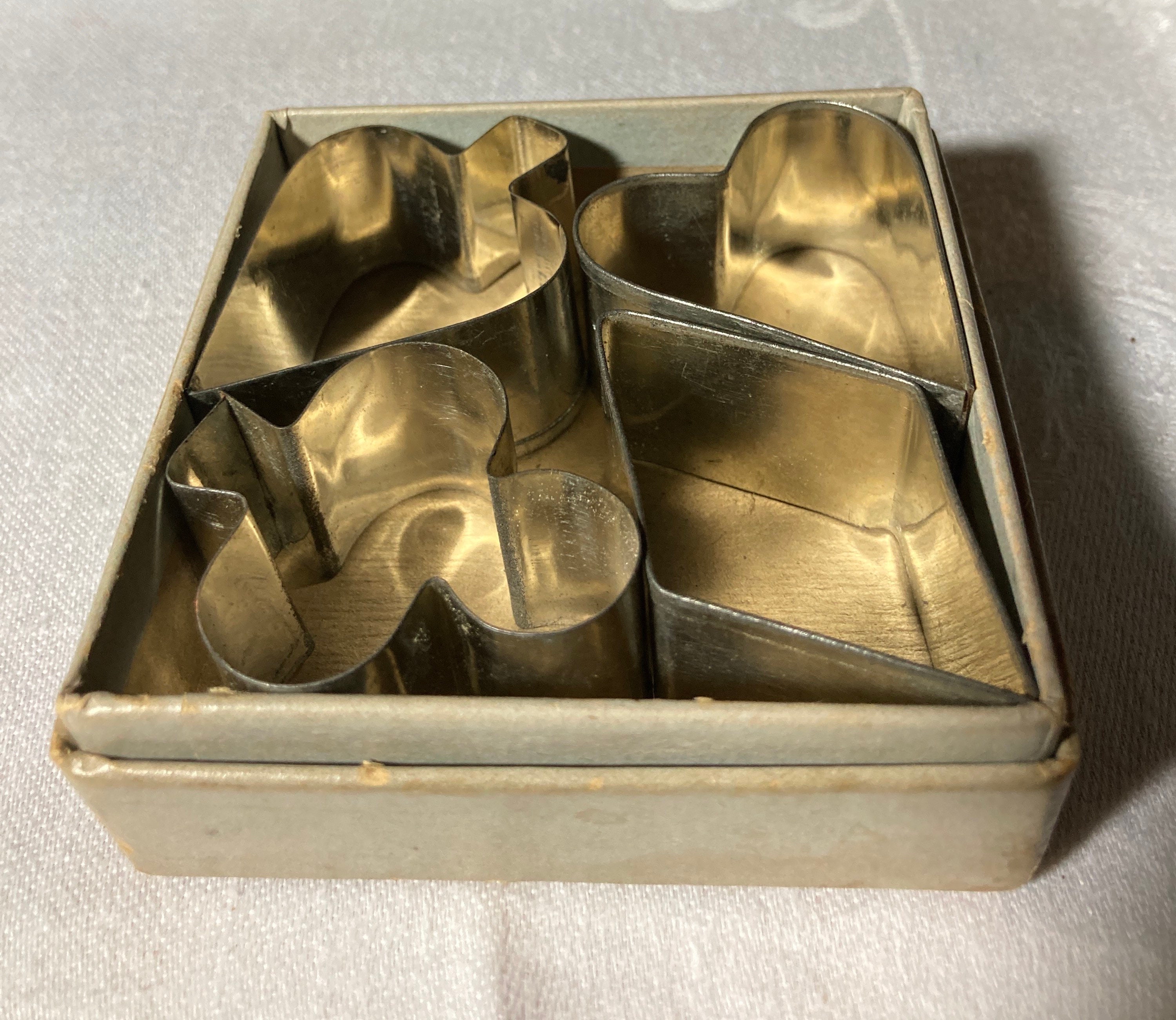 Vintage Bridge Cookie Canapé Stainless Steel Cutters. | Etsy