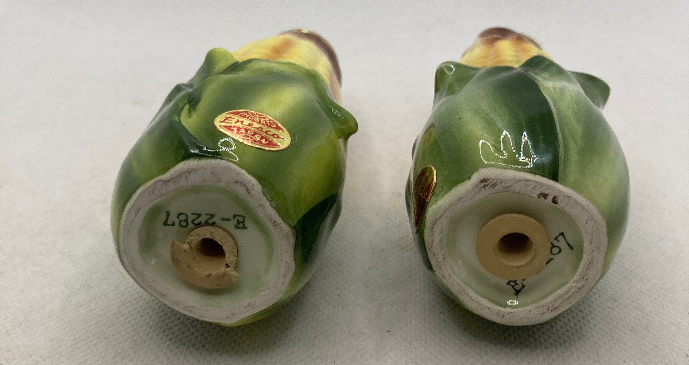 Vintage, Antique, Enesco, Pottery, Corn on the Cob, Salt and Pepper ...