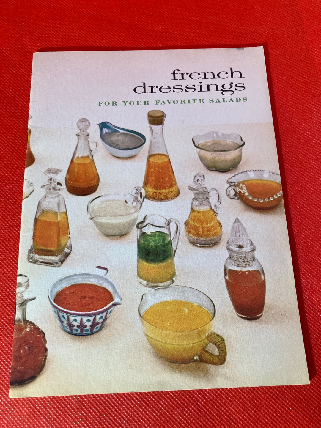 1957, Kraft Foods French Dressing, for Your Favorite Salads - Etsy