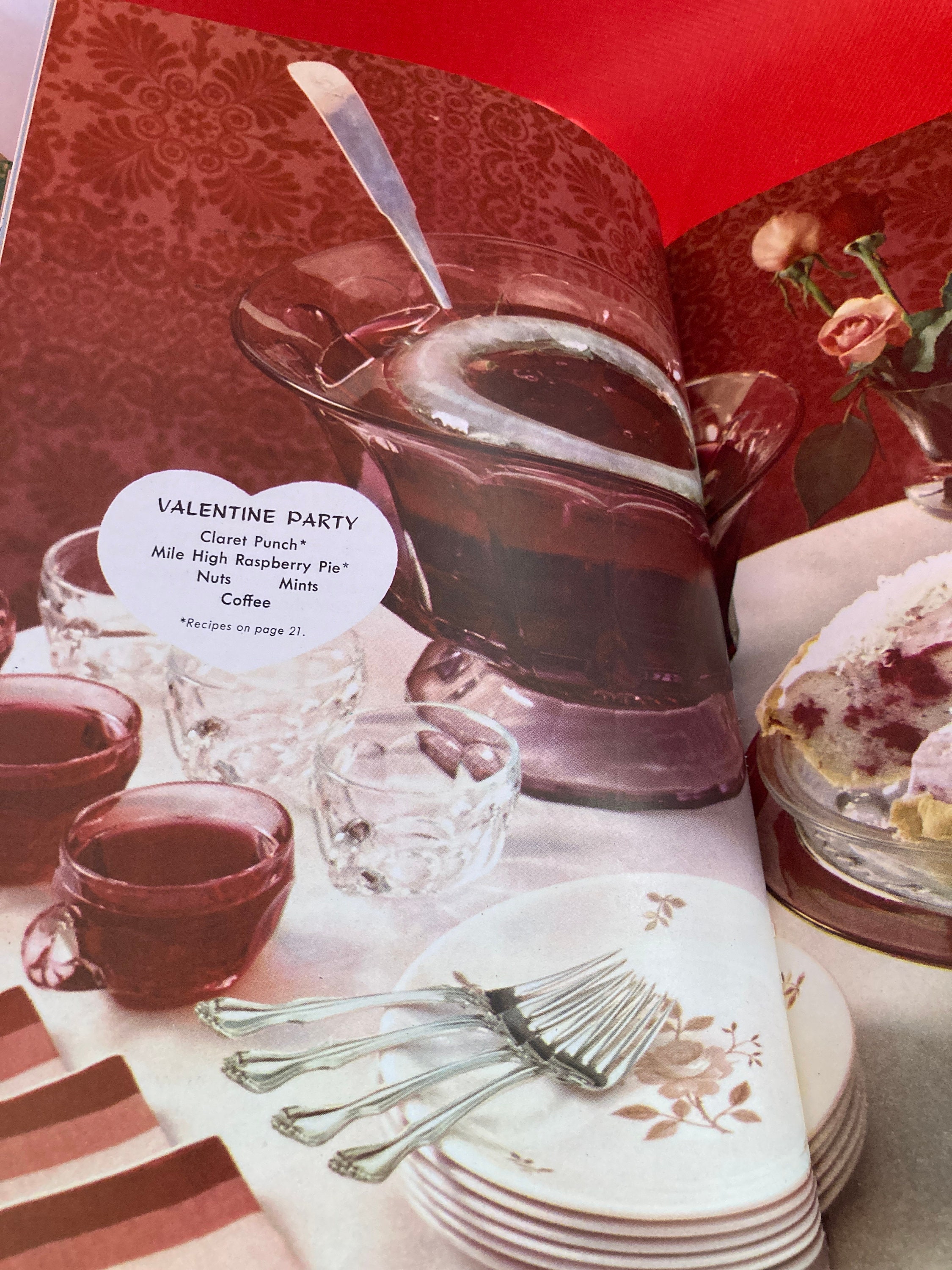 Vintage 1959, Foodarama Party Book - Etsy