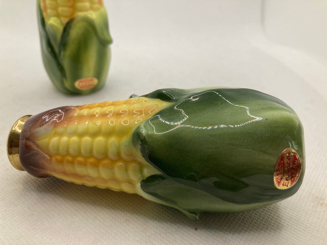 Vintage, Antique, Enesco, Pottery, Corn on the Cob, Salt and Pepper ...