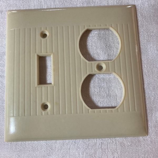 Vintage Outlet Cover - Etsy