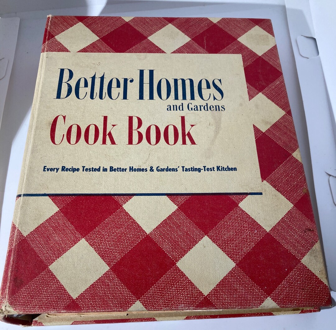 1951, 23rd Printing, Better Homes & Gardens, Cook Book 5-ring Binder ...