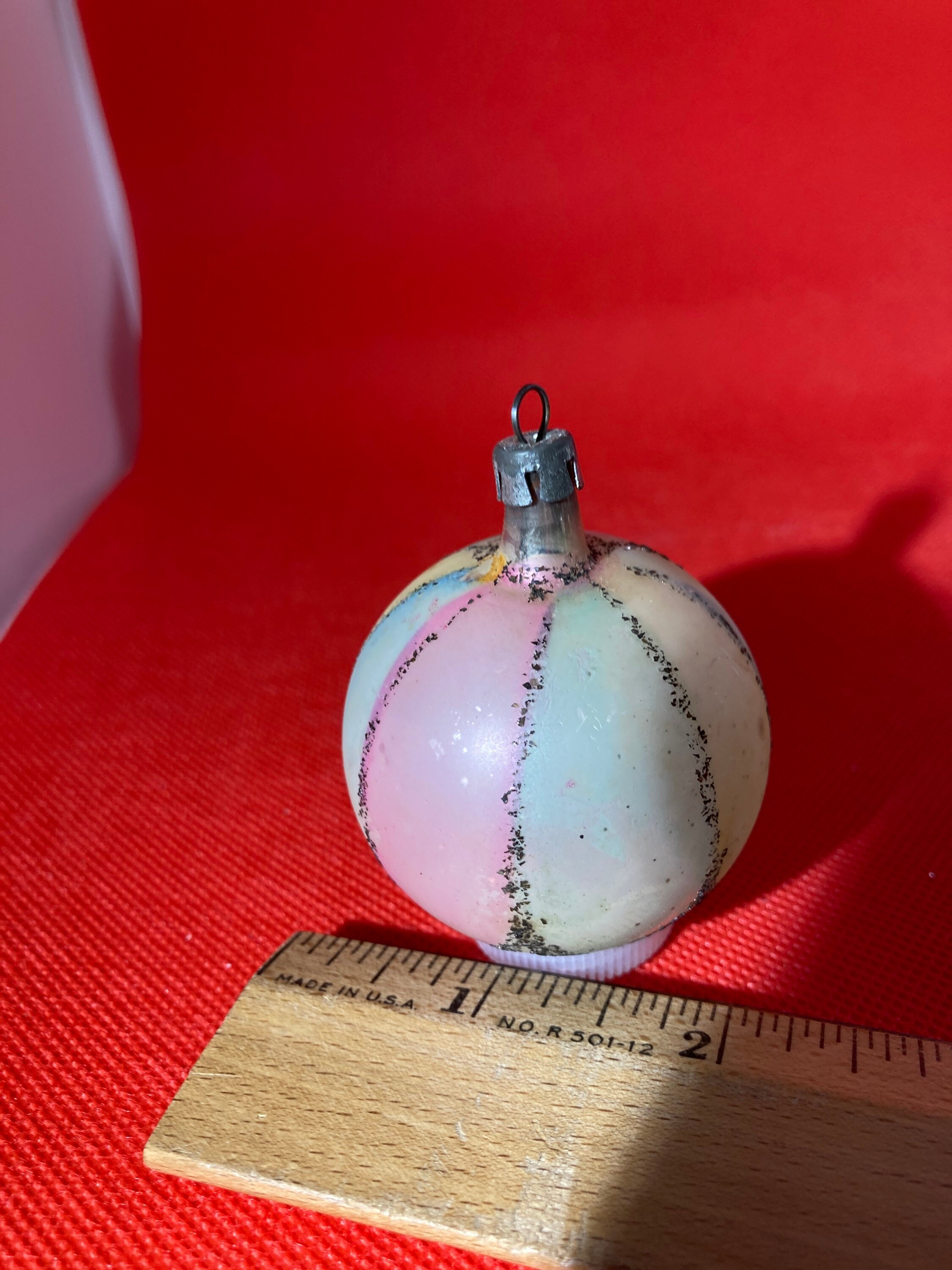 Vintage West Germany Frosted Silver Mica Christmas Tree - Etsy