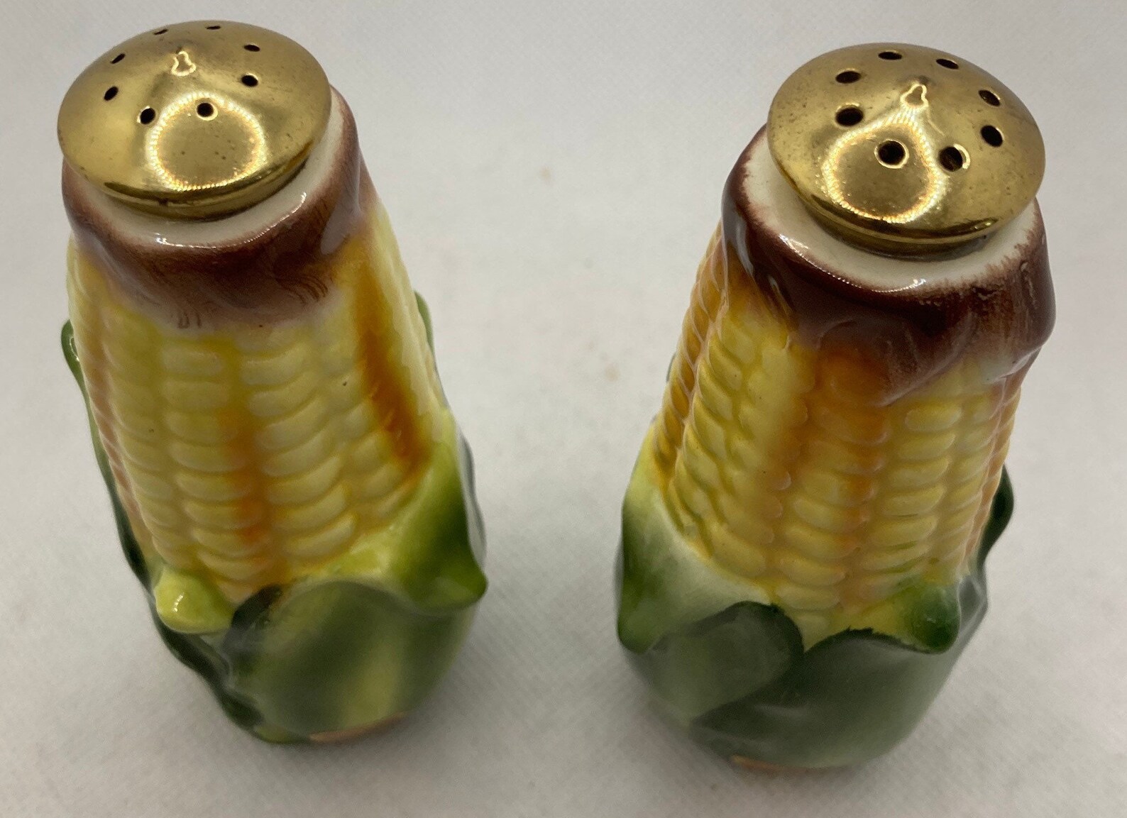 Vintage, Antique, Enesco, Pottery, Corn on the Cob, Salt and Pepper ...