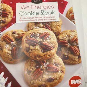 2020, WE Energies, Cookie Book, Favorite Cookie Recipes From Wisconsin ...