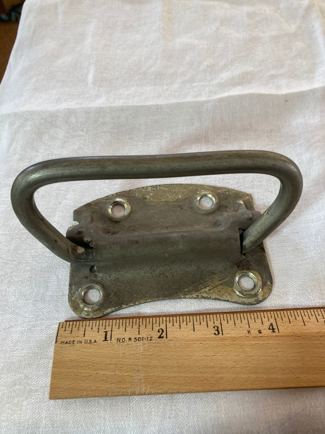 Vintage Stanley Heavy Industrial Rustic Metal Handle Pull Barn Door ...