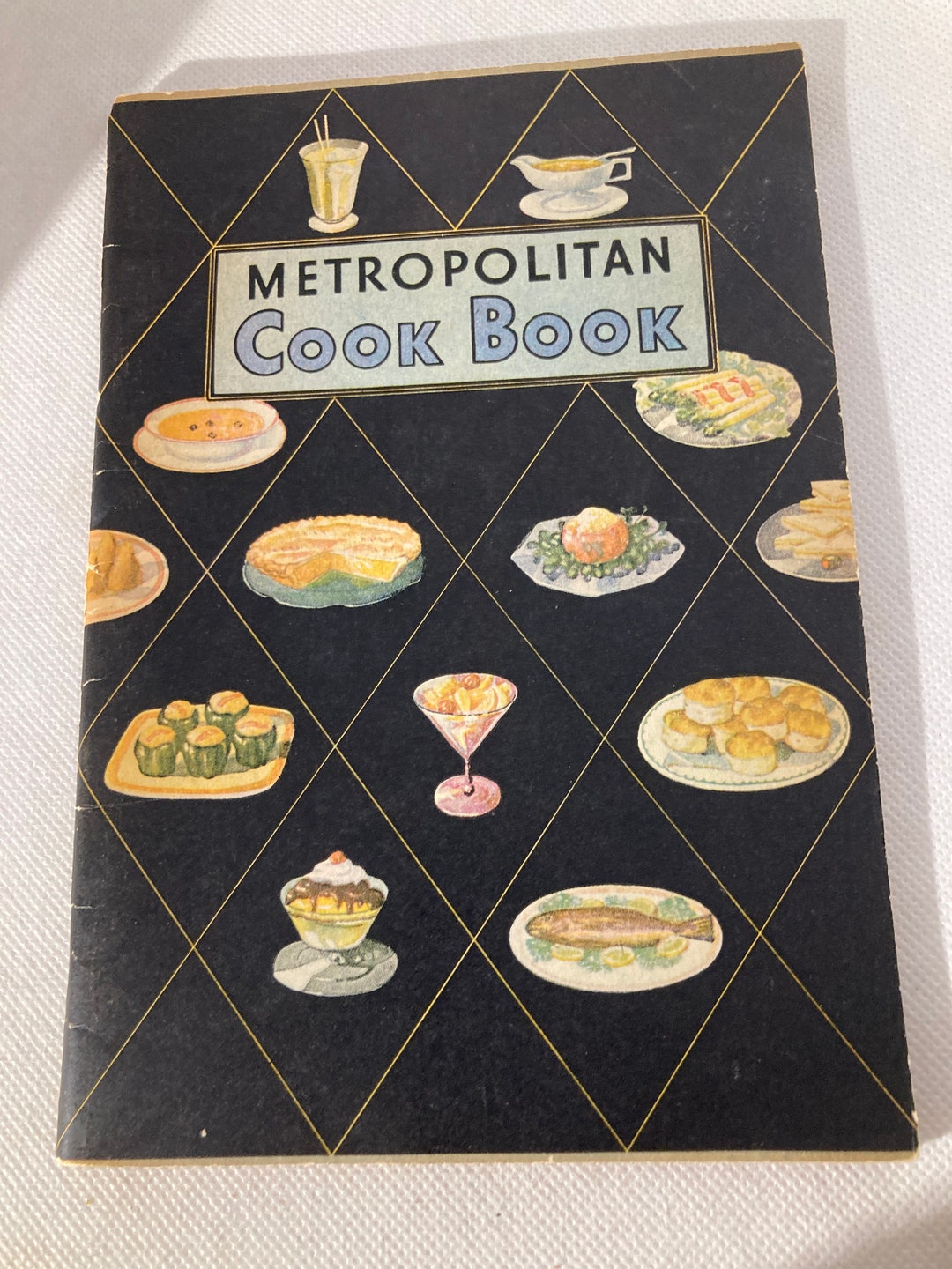 1940s, Metropolitan Cook Book, Vintage Metro Life Insurance Recipe ...