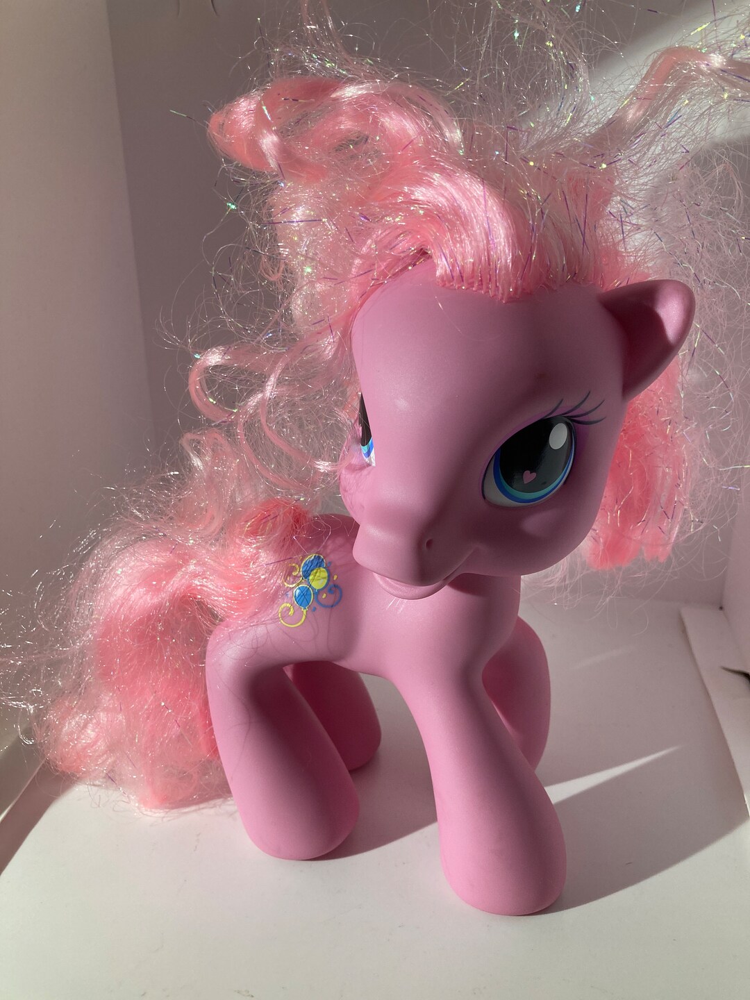 2008, Hasbro, My Little Pony, 8" Styling Glitter Hair "pinkie Pie". - Etsy