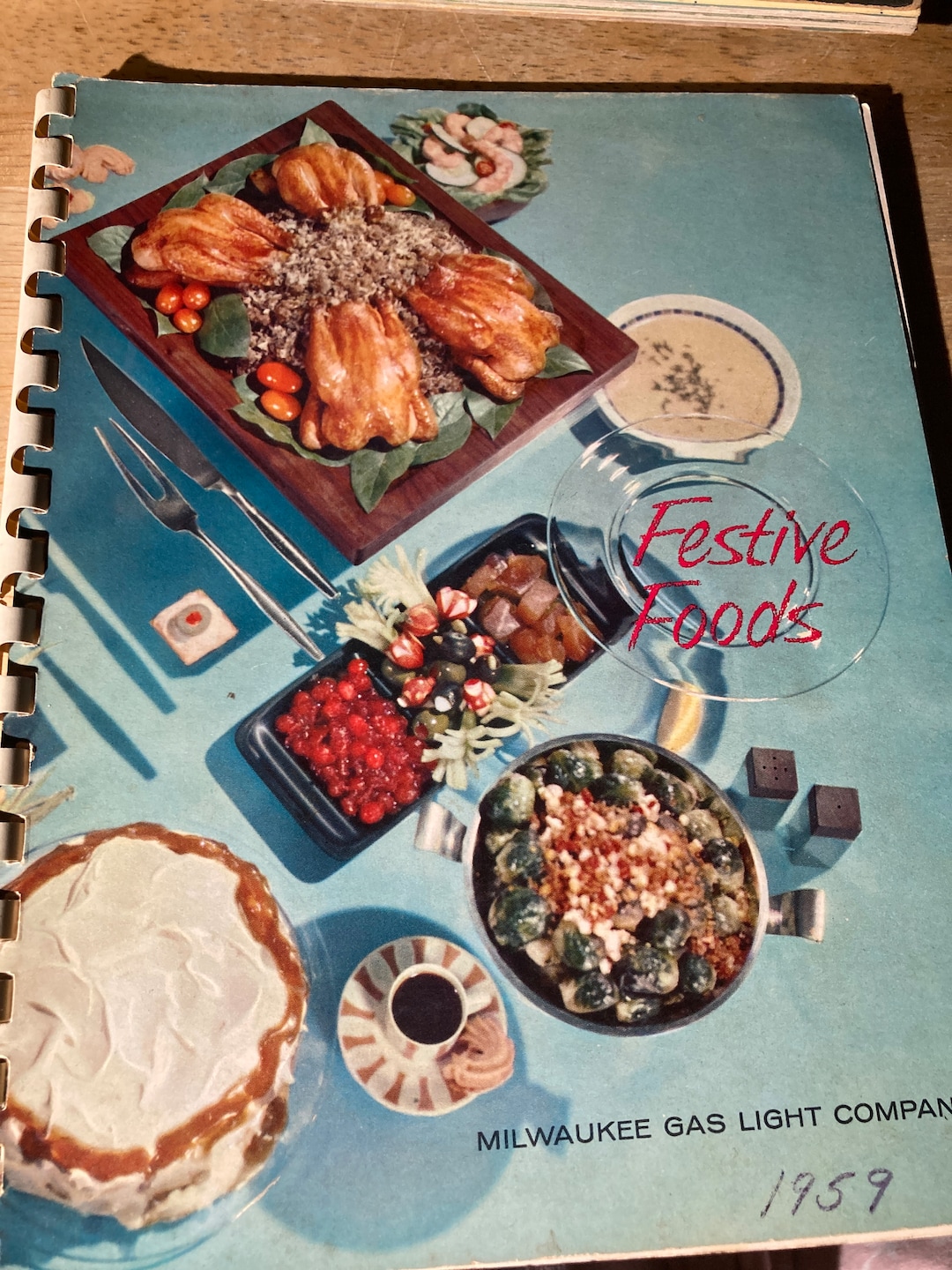 1959 Festive Foods Milwaukee Gas Light Company Cookbook - Etsy