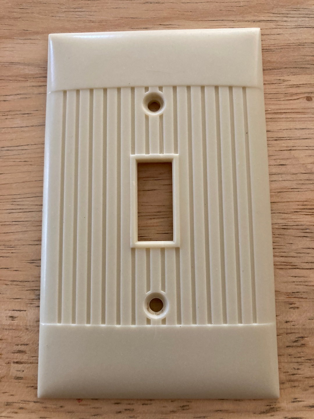 Vintage Sierra, Switch Plate Cover Plate Bakelite Ribbed - Etsy
