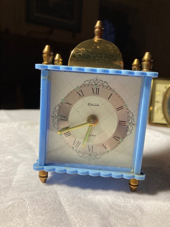 Vintage 1950s 1960s Made in Germany Heco Alarm Clock. Arms | Etsy