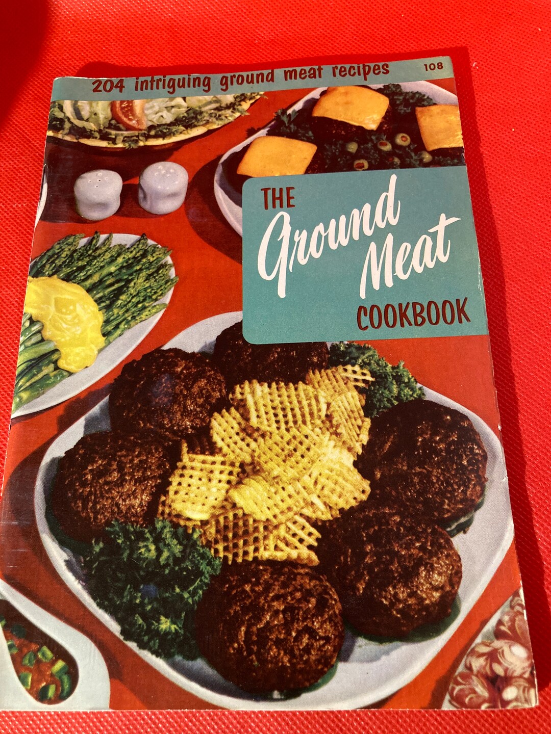 The Ground Meat Cookbook 1955 Culinary Arts #108 - Etsy