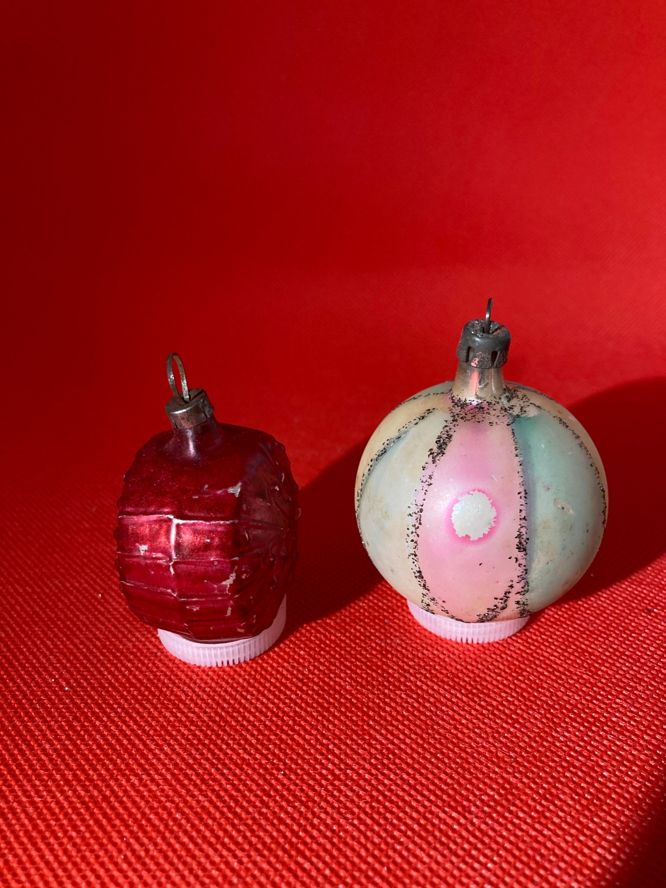 Vintage West Germany Frosted Silver Mica Christmas Tree - Etsy