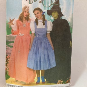 Simplicity, Costume, Pattern, # 4136 Wizard of Oz, Dorothy, Good Fairy ...
