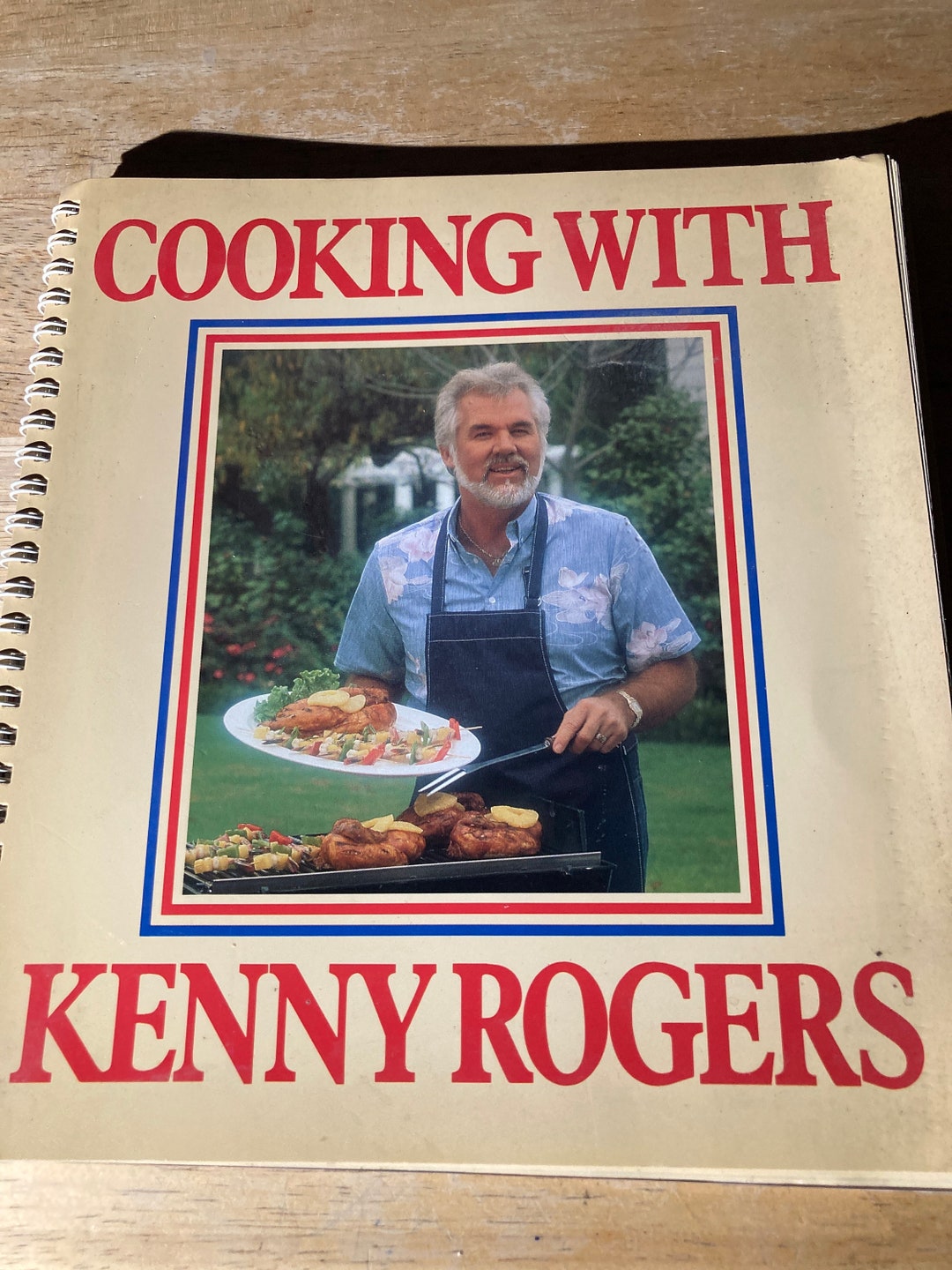 Cooking With Kenny Rogers Cookbook / Country Music Stars Recipes ...