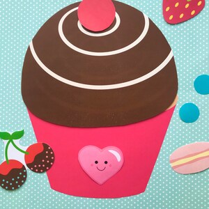 Cupcake Activity for Kids, Bake Shop Dramatic Play Printable, Pretend ...