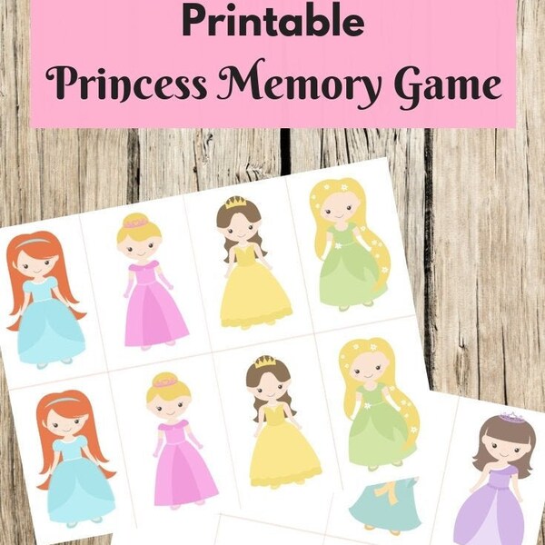 Princess Party Game - Etsy