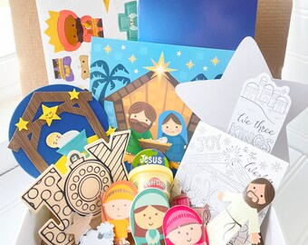 Christmas Nativity Craft Bundle Crafts for Kids - Etsy