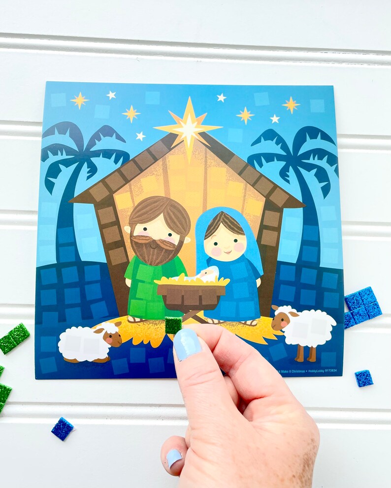 Christmas Nativity Activity Kit Christmas Busy Box for Kids - Etsy
