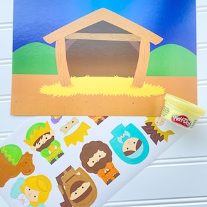 Christmas Nativity Activity Kit Christmas Busy Box for Kids - Etsy