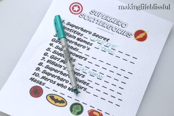 Superhero Printable Activity Pack - Etsy