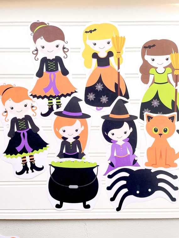 Kids Witch Party Printables Witches Night Out Decor Kids | Etsy