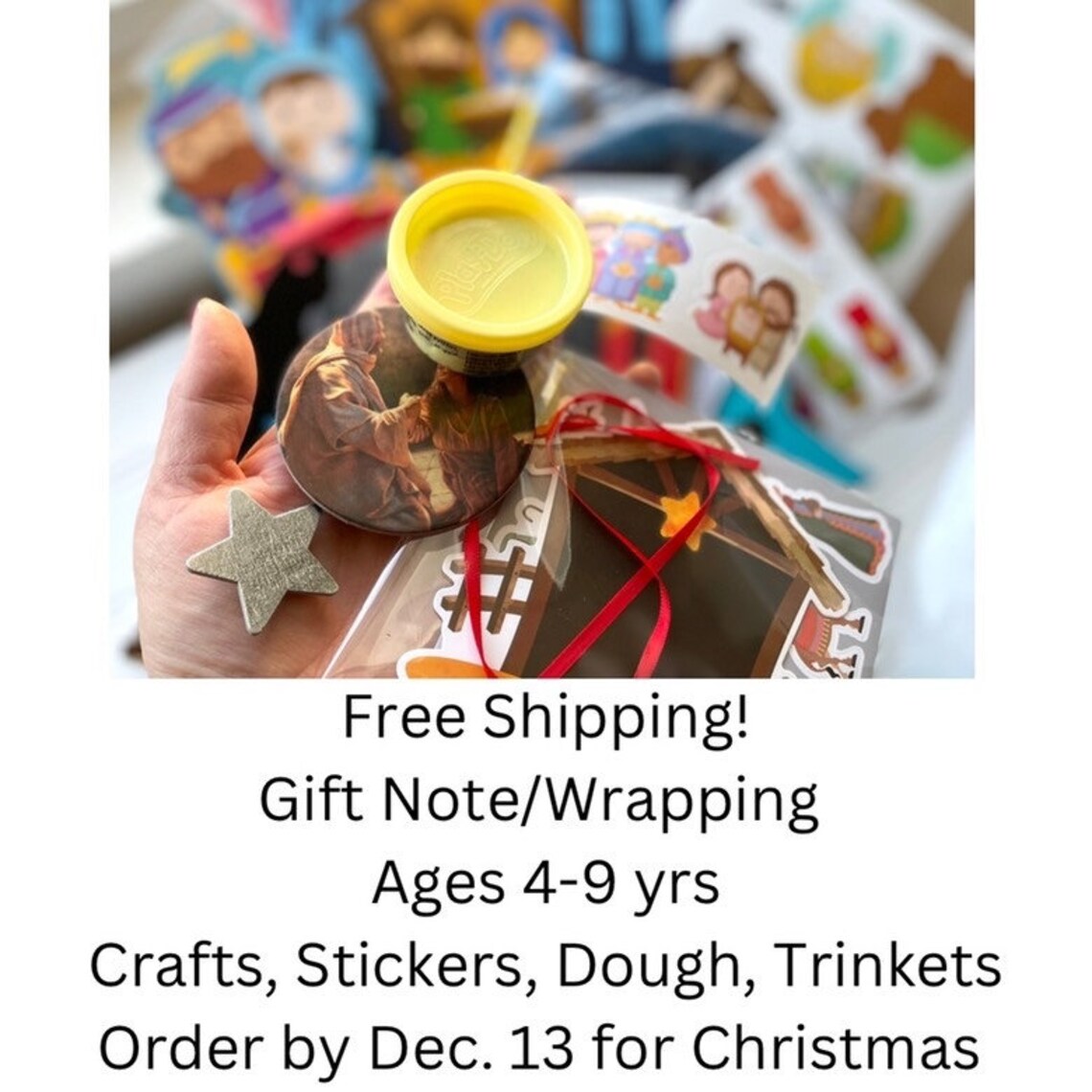 Christmas Nativity Activity Kit Christmas Busy Box for Kids - Etsy