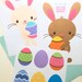Pin the Egg on the Easter Bunny Printable Easter Game - Etsy