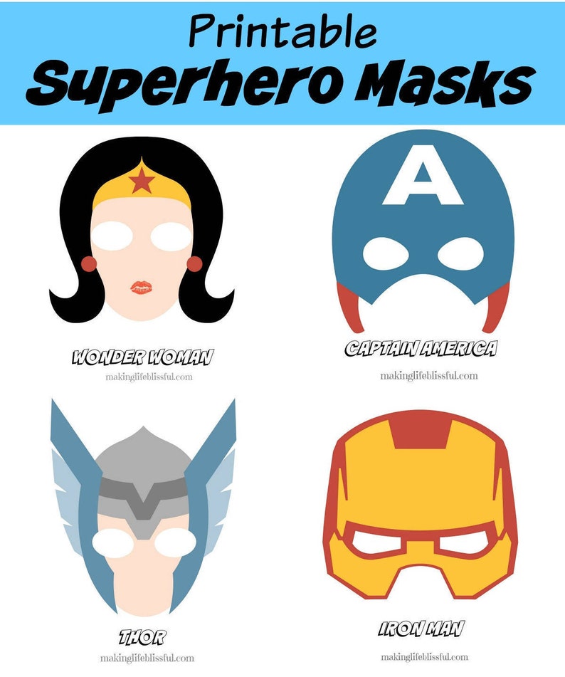 Superhero Printable Activity Pack - Etsy