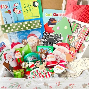 Kids Christmas Gift Box Kids Busy Box Christmas Kids Craft - Etsy