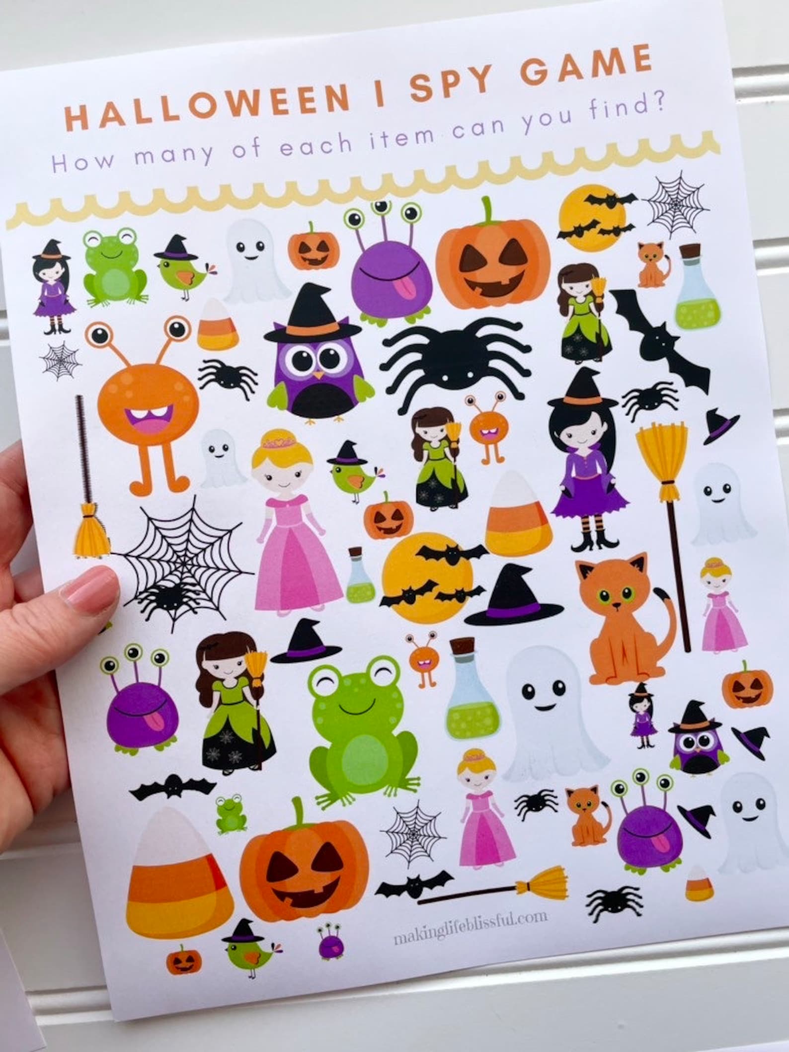 5 Halloween Games for Kids Printable Halloween Games - Etsy